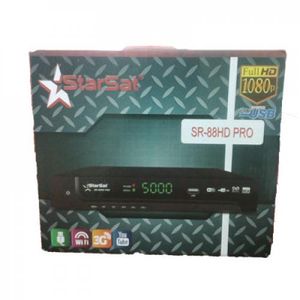 Star Sat Décodeur HD - SR-88 HD PRO - Noir | OPENMOISE False