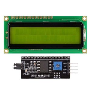 Afficheur LCD 1602 + Interface I2C 1602 Compatible Arduino, Raspberry ...