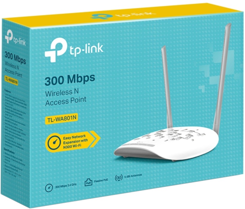 TP-Link Tp-link, Point D'accès Sans Fil 300Mbps, TL-WA801N | OPENMOISE ...