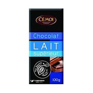 Cemoi Tablette Chocolat au Lait 30 % - 100g | OPENMOISE False