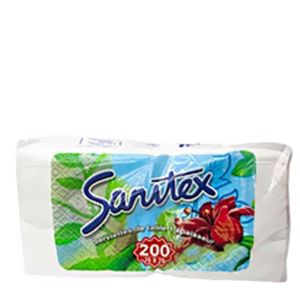 Sanitex Serviette De Table - 1 Pli - 200 Pcs | OPENMOISE False