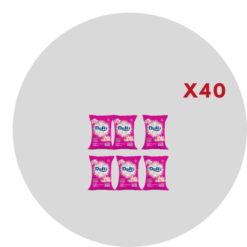 DOFFI SACHET 80G ROSE x 40 | OPENMOISE